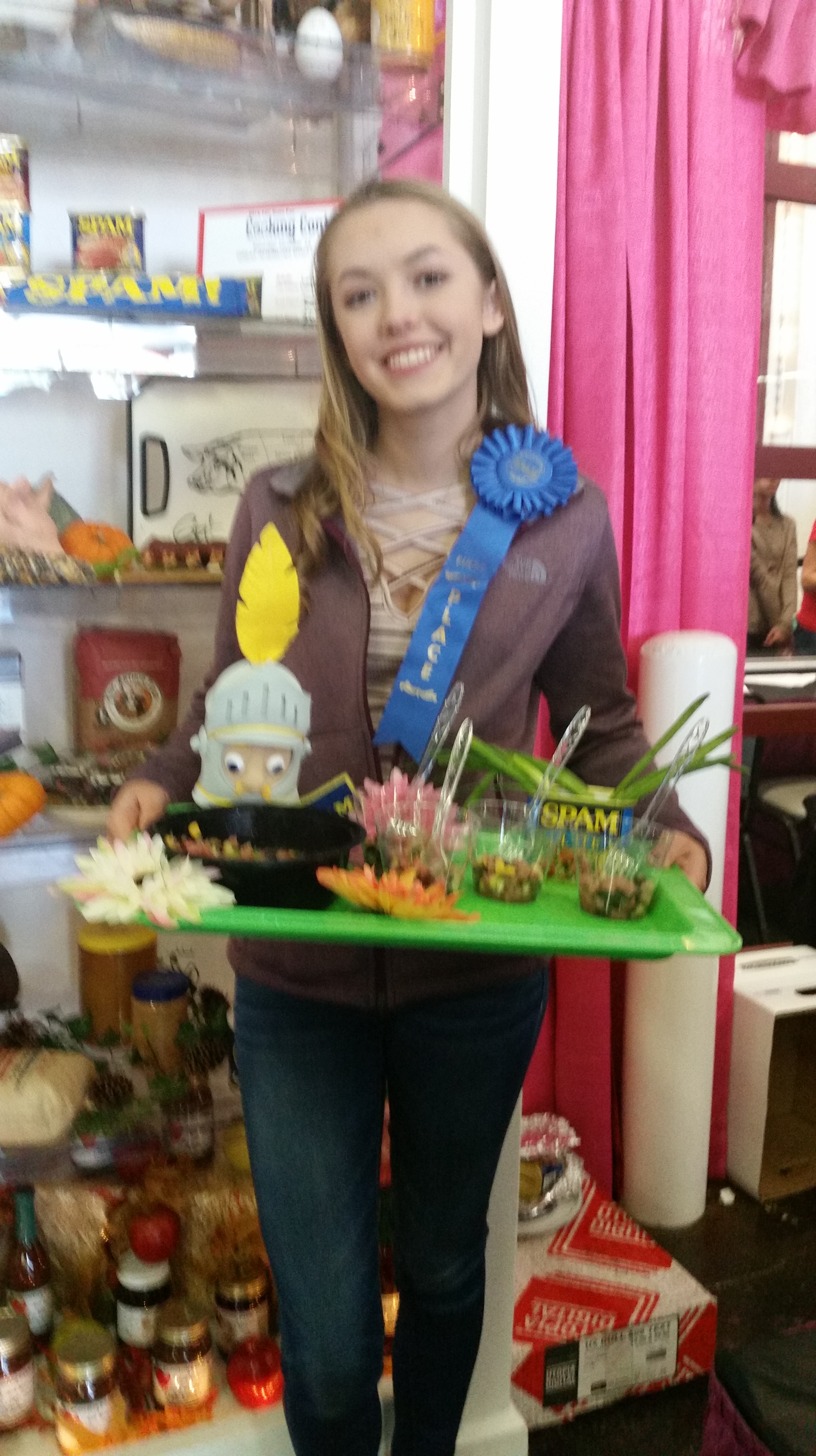 Winner of the Spam contest for the second time at the NC State Fair ...